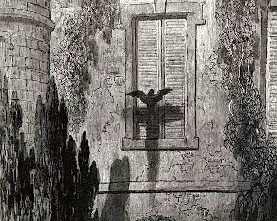 Gustave Doré’s Macabre Illustrations of Edgar Allan Poe’s “The Raven ...